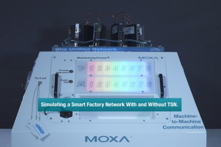 Moxa | TSN 助力实现设备间实时通讯